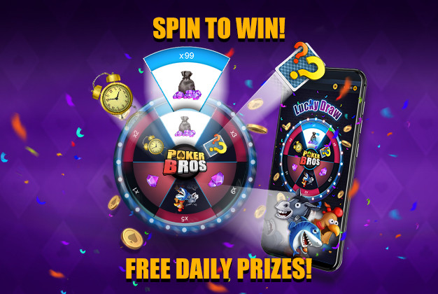 Lucky Draw: Free Items or Diamonds, Daily! - PokerBros