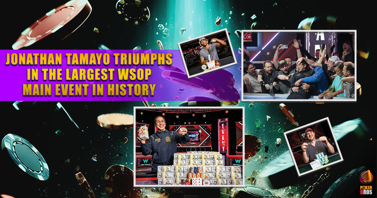 Jonathan Tamayo Triumphs in the Largest WSOP Main Event in History ...